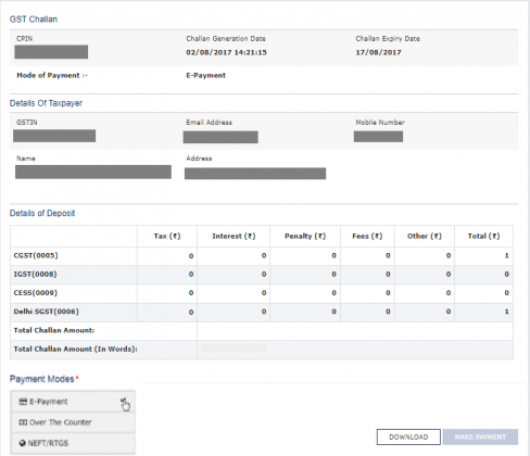 GST Payment Online – How to Pay GST Online?