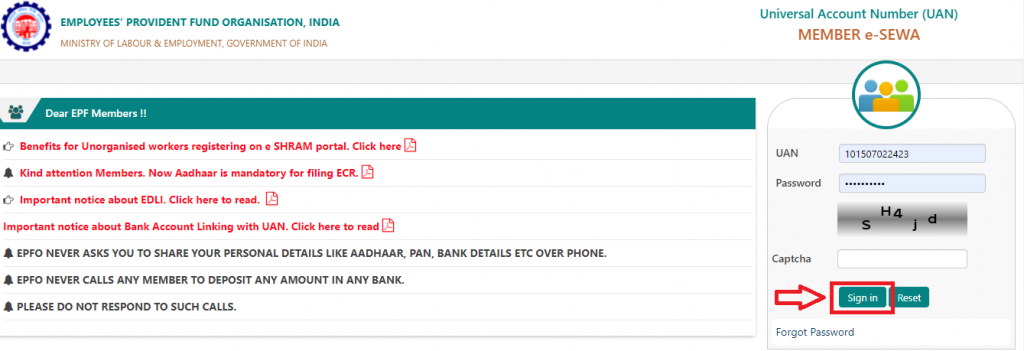 EPFO Login - How to Login into EPFO Member Portal? - Marg ERP Blog