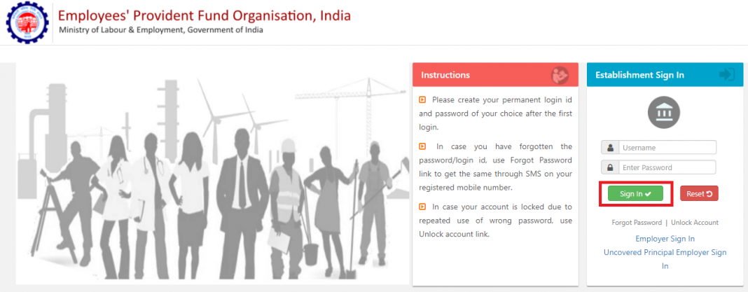 EPFO Login - How to Login into EPFO Member Portal? - Marg ERP Blog