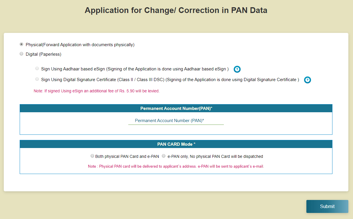 Steps To Apply New Pan Card & Complete Application Process