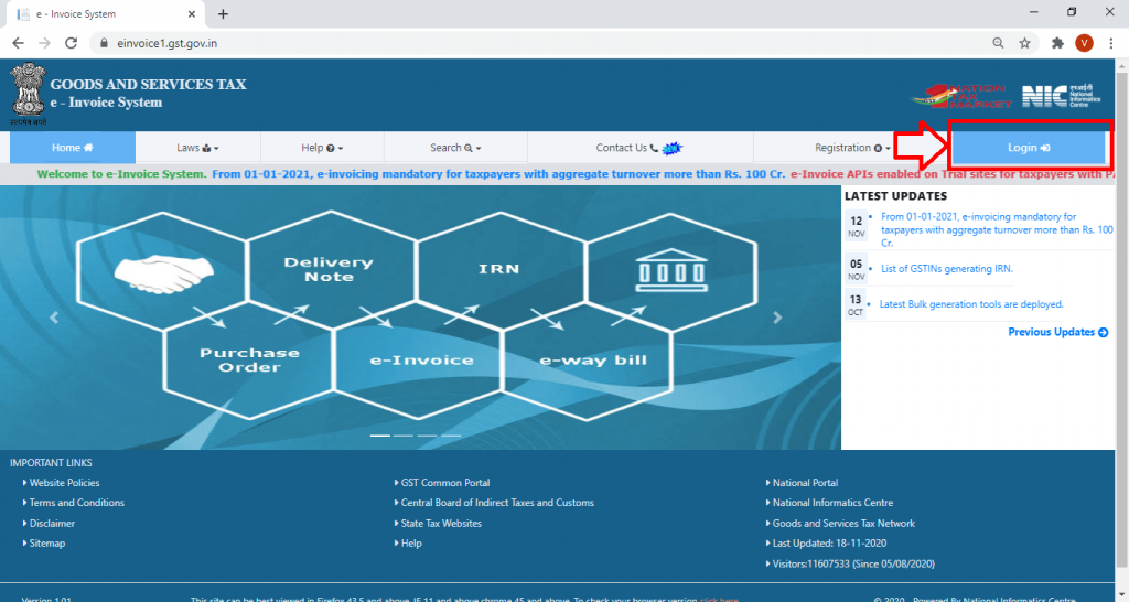 How to Generate Electronic Invoicing (e-Invoicing) in Marg ERP Software ...