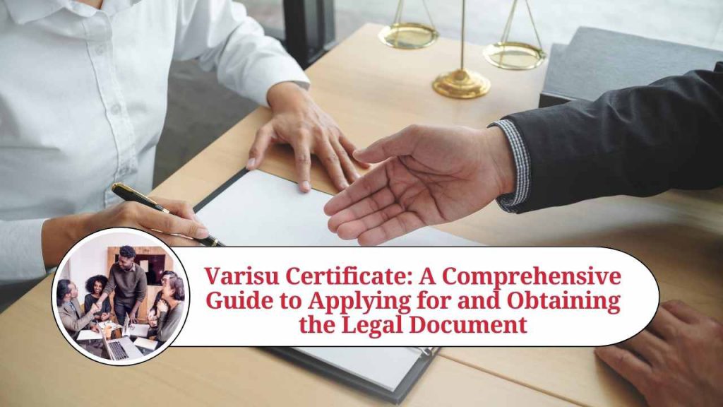 Varisu Certificate: A Comprehensive Guide to Applying for and Obtaining ...
