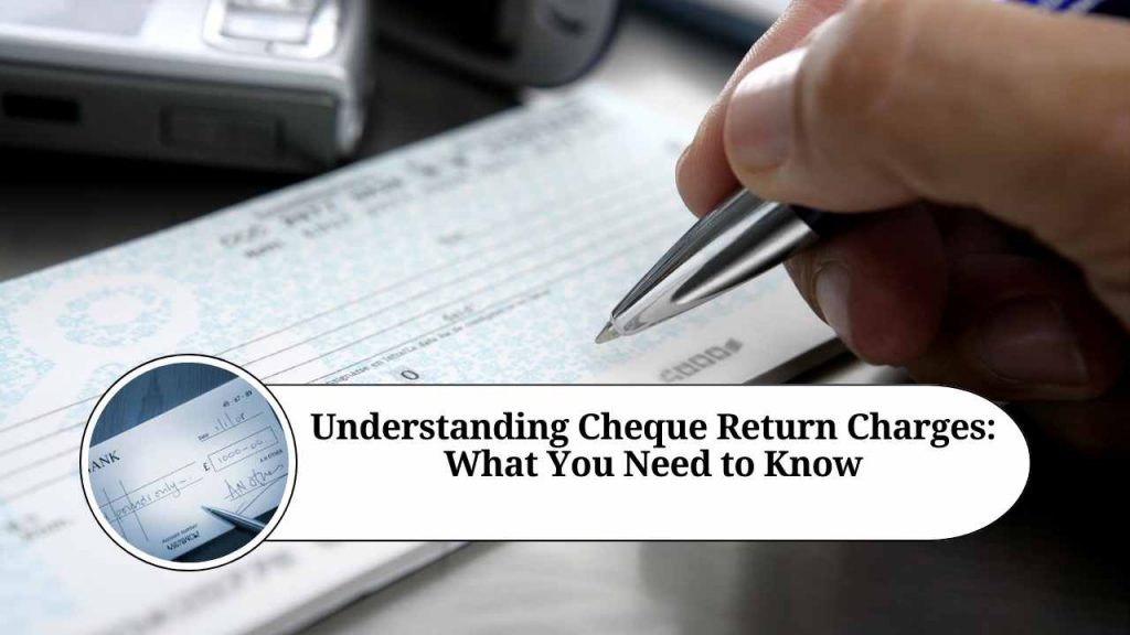 Understanding Cheque Return Charges: What You Need to Know - Marg ERP Blog