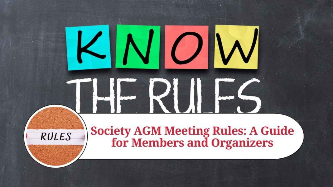Society AGM Meeting Rules: A Guide for Members and Organizers - Marg ...