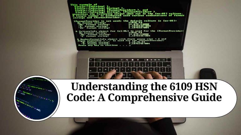 Understanding the 6109 HSN Code: A Comprehensive Guide - Marg ERP Blog