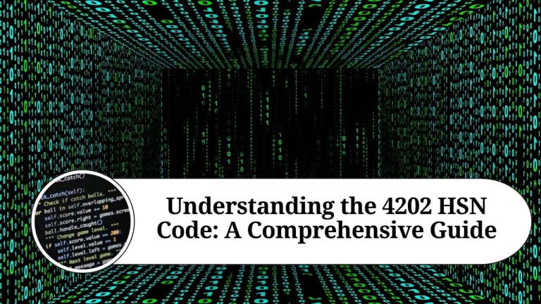 Understanding the 4202 HSN Code: A Comprehensive Guide - Marg ERP Blog